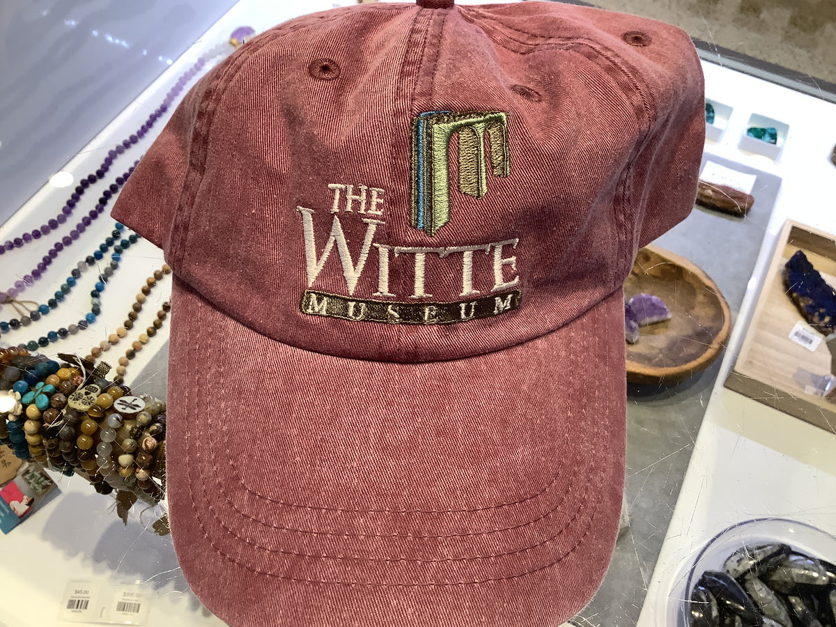 Witte Cap Vintage Maroon – Bolner Family Museum Store at the Witte