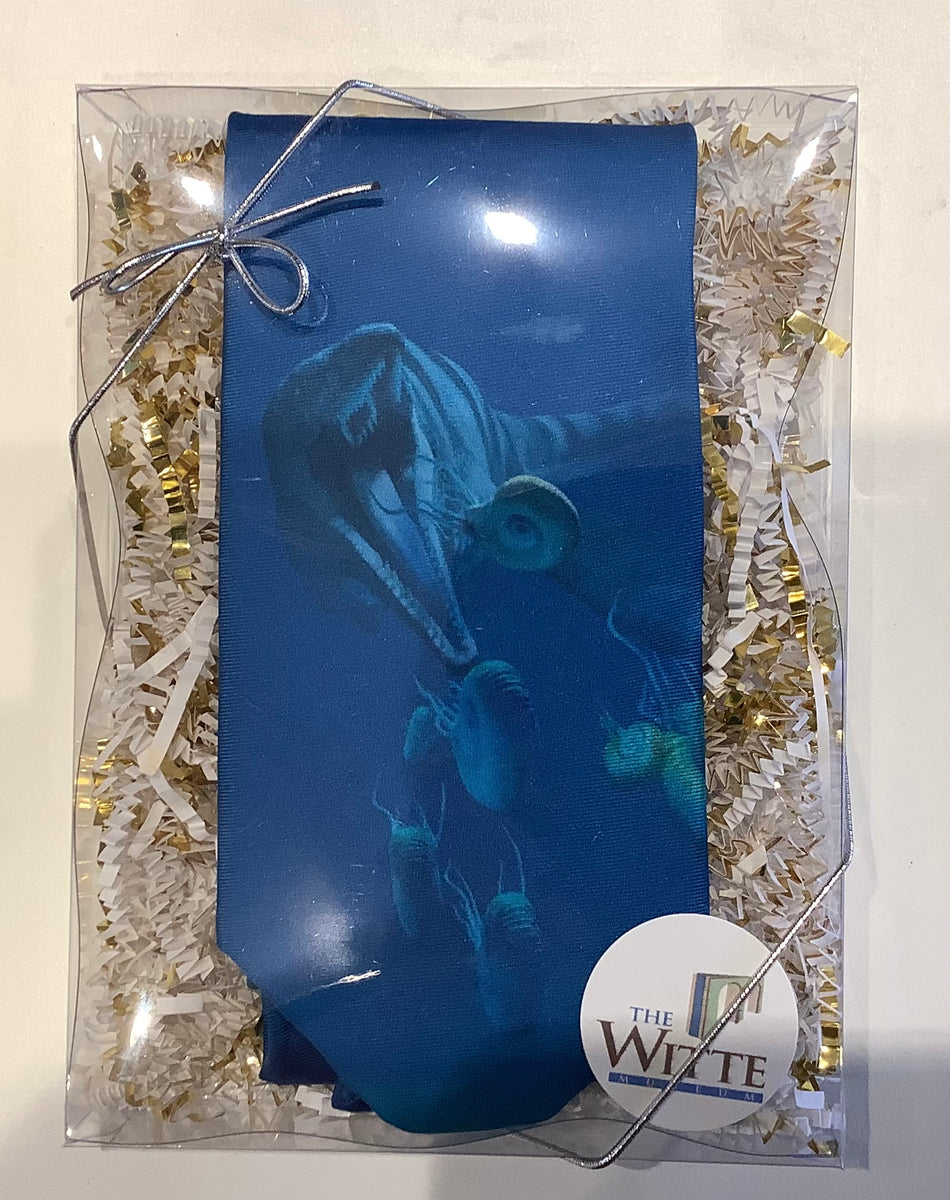 Ocean Mural Tie – Bolner Family Museum Store at the Witte